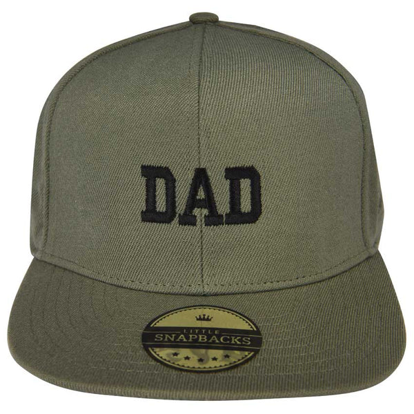 Matching Adult Army Green Snapback - Little Snapbacks Pty Ltd