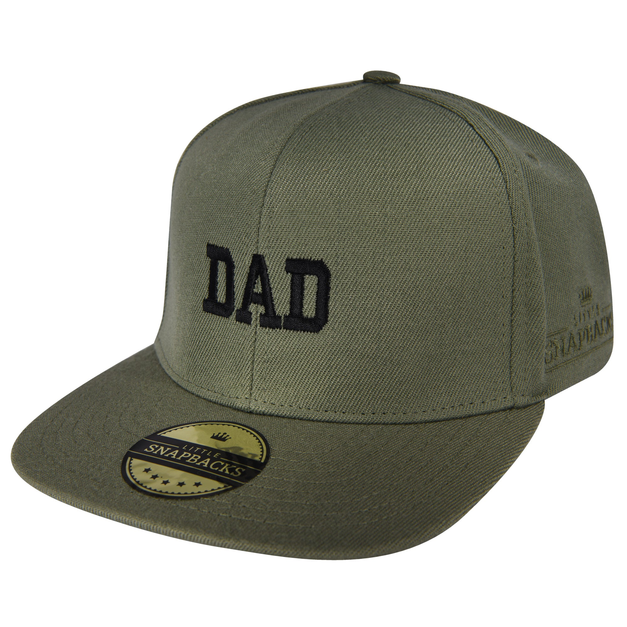 Matching Adult Army Green Snapback - Little Snapbacks Pty Ltd