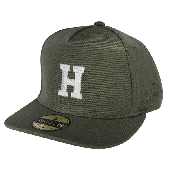 Army Green Snapback - Little Snapbacks Pty Ltd