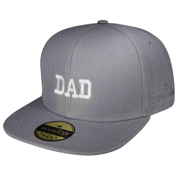 Matching Adult Grey Snapback - Little Snapbacks Pty Ltd