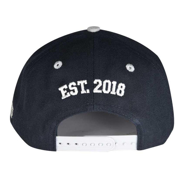 Navy & Grey Snapback - Little Snapbacks Pty Ltd